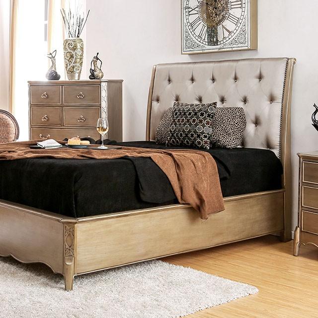 Celine E.King Bed | LasVegasFurnitureOnline.com