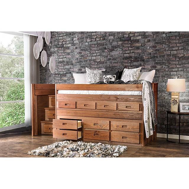 CLEO Twin Captain Bed w/ 1 Slat Kit (*Mattress Ready ...