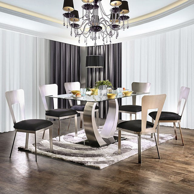 Nova 7 Pc Dining Table Set | LasVegasFurnitureOnline.com